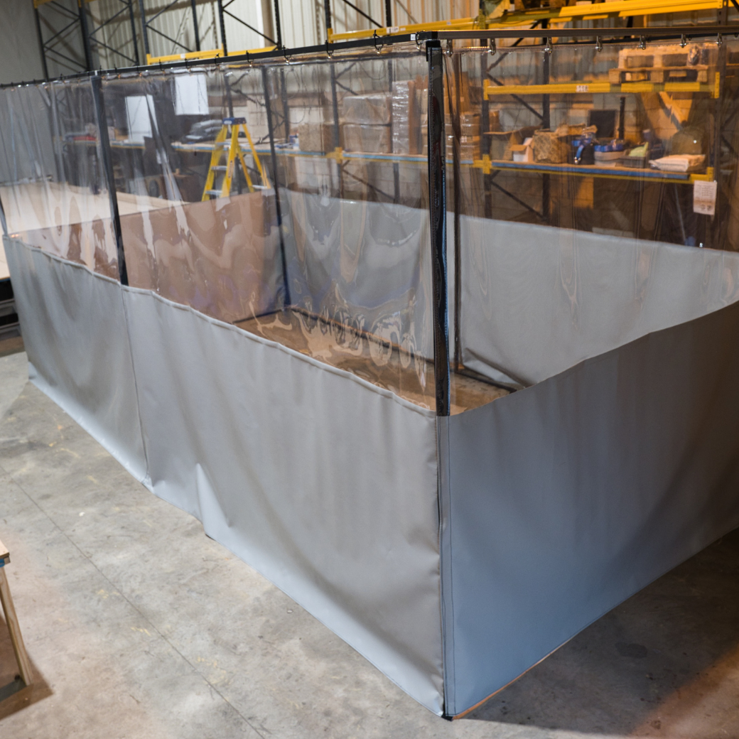 Made To Measure Workshop Booths – Hutchinson's PVC Solutions